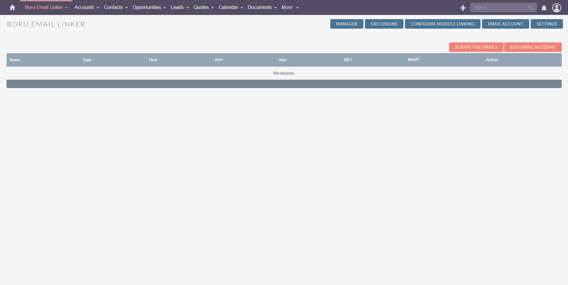 Boru Email Linker Suitecrm Module
